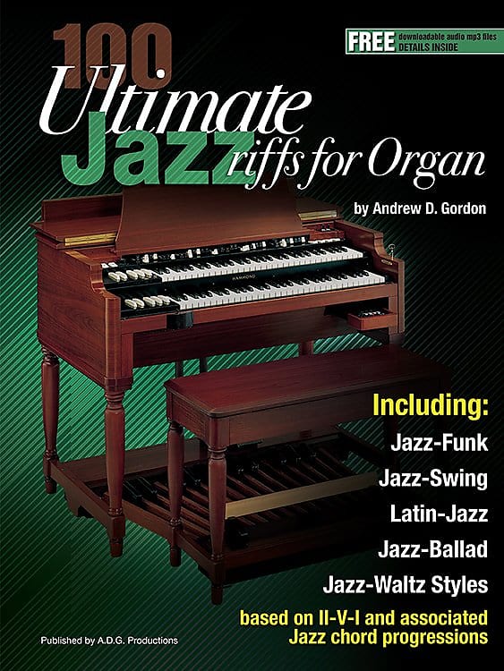 100 Ultimate Jazz Riffs for Organ | Reverb