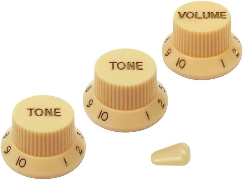 Strat Knobs Guitar Volume Tone Control Knobs 2T1V with 5 Way | Reverb
