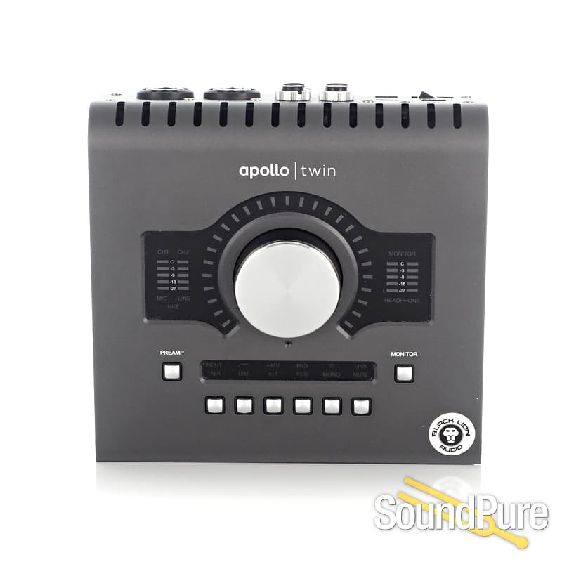 Apollo Twin QUAD MkII "Black Lion Modded" - Used | Reverb