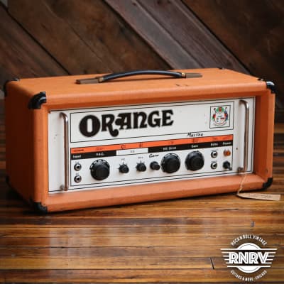 ORANGE OR-120 Graphics Amp 1972 Half Stack | Reverb