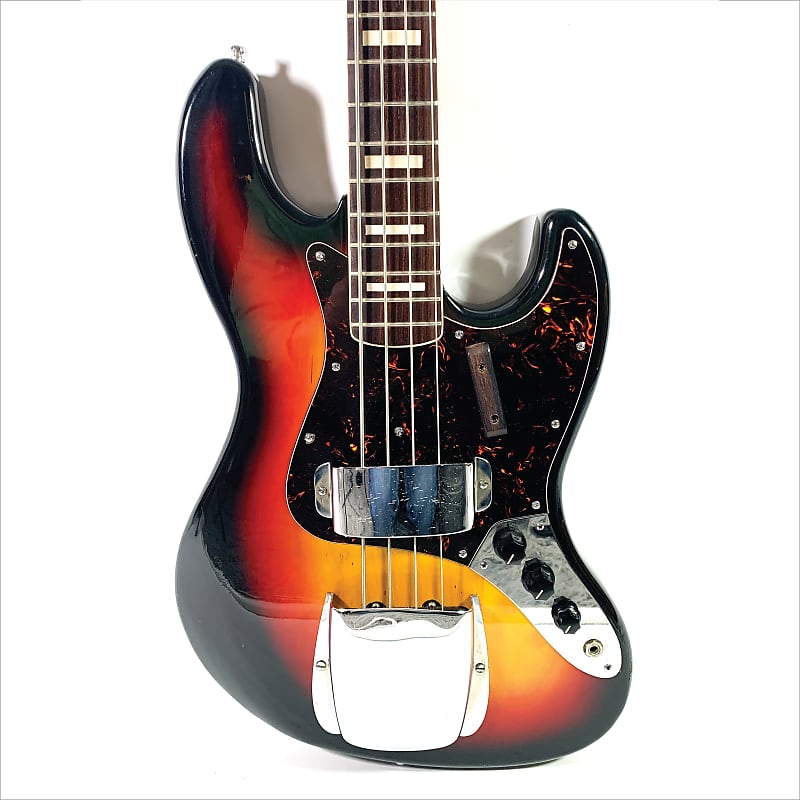 Ryan Jazz Bass Sunburst MIJ 1970's | Reverb