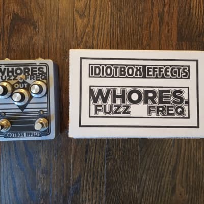 IdiotBox Effects WHORES. Fuzz Freq | Reverb