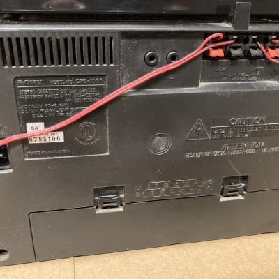 Vintage 1980s Sony CFS-1000 Radio Boombox Cassette-Recorder | Reverb