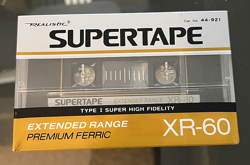 REALISTIC Radio Shack SuperTape XR-60 Minute Blank Audio | Reverb