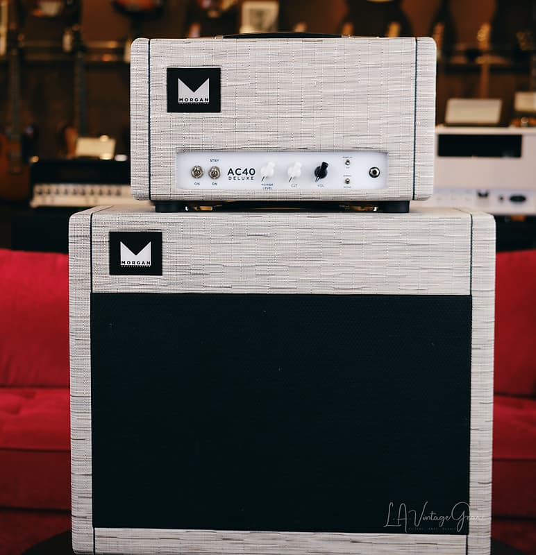 Morgan AC40 Deluxe 40w Guitar Head & 1x12 Matching Cab - | Reverb