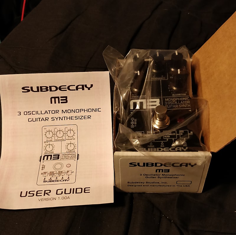 Subdecay M3 3-Oscillator Monophonic Guitar Synthesizer | Reverb