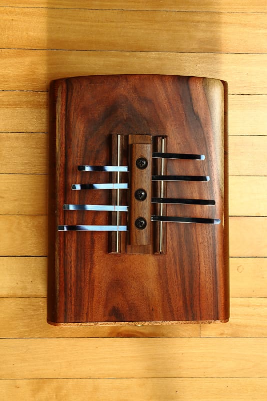 Rays Rootworks Kalimba. Handmade unigue design. With Pickup. | Reverb
