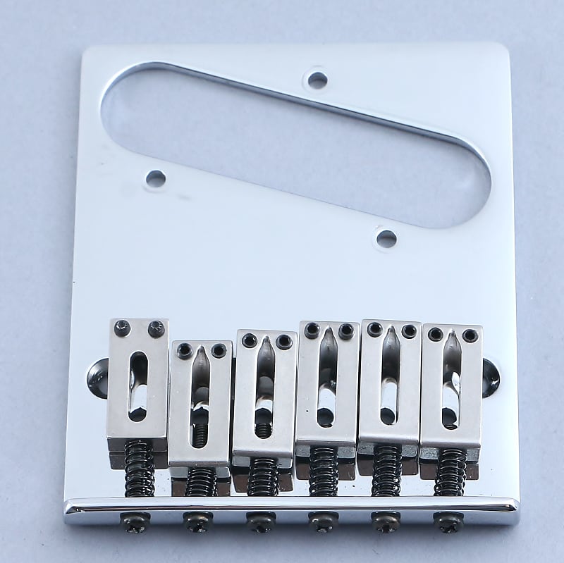 Fender USA Tele Fixed Bridge Chrome Finish BR-4850 | Reverb
