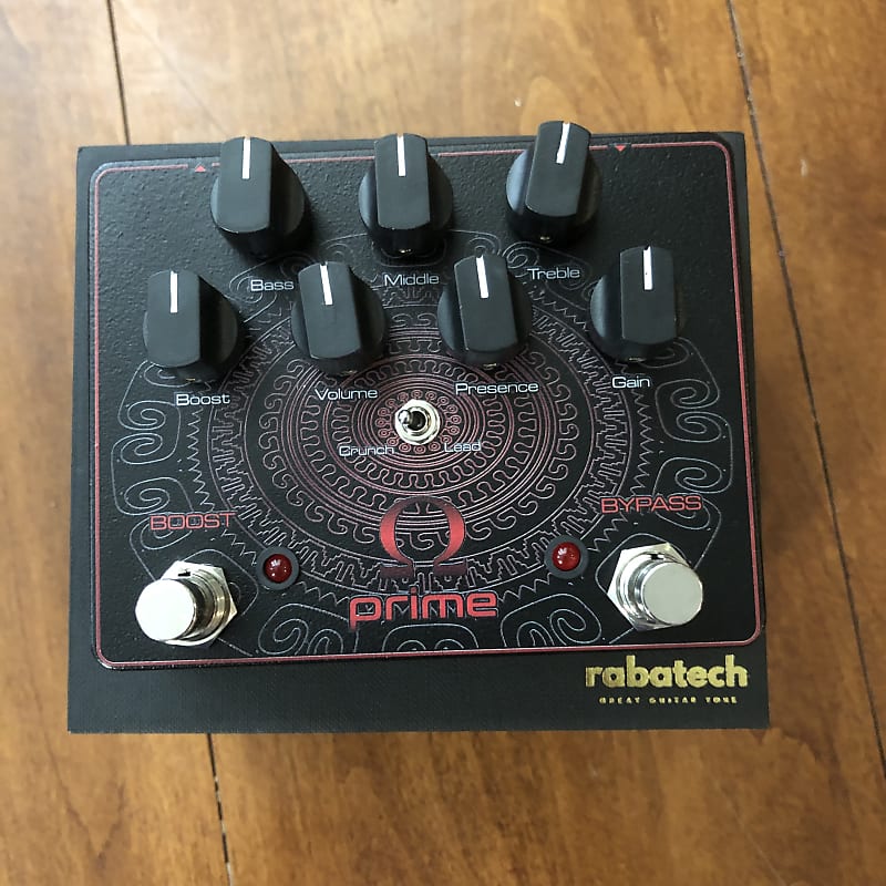 Rabatech Audio Omega Prime Distortion and Boost 2020 | Reverb