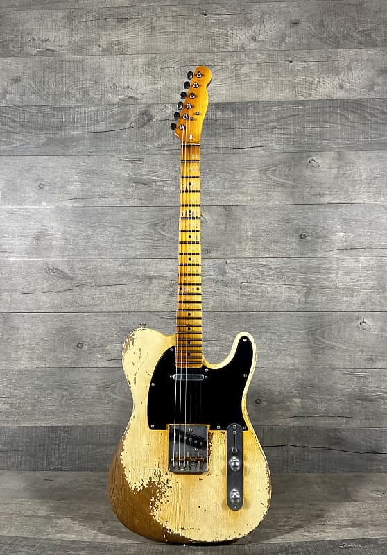Custom Build 50s Blackguard Telecaster 2024 - Jeff Beck Style | Reverb