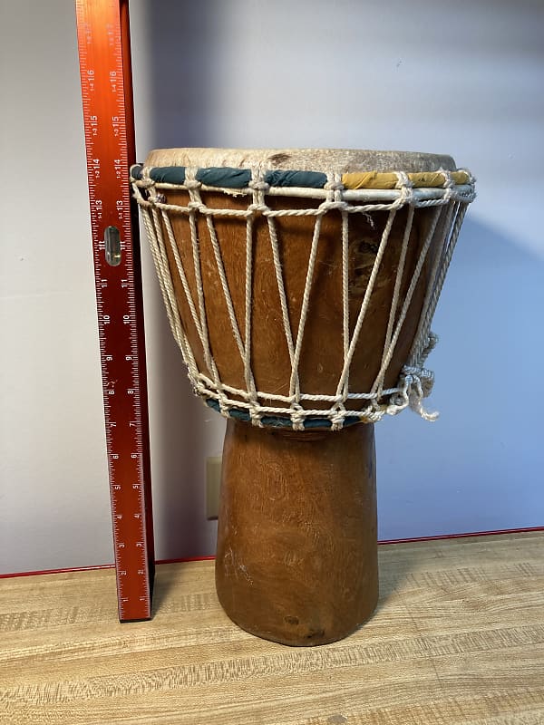 Handmade African Djembe 1990s | Reverb