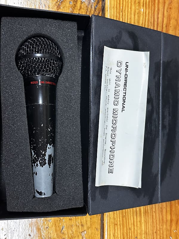 Ross Uni-Directional - Black | Reverb