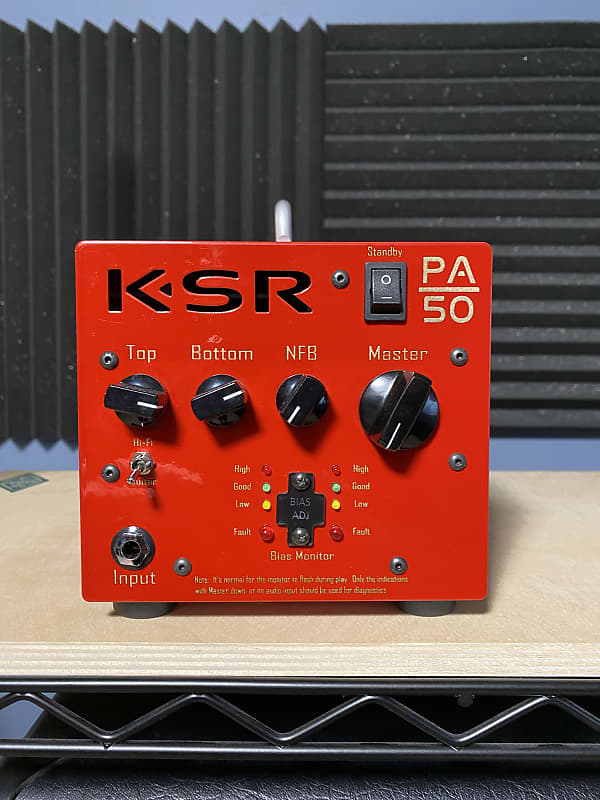 KSR Amplification PA50 2022 - Red | Reverb