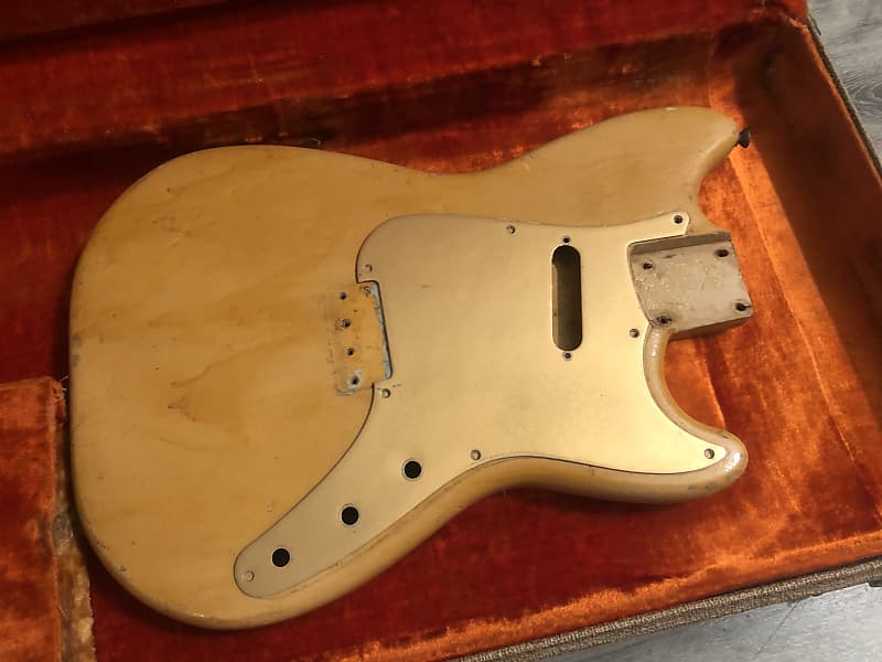 Vintage Fender Musicmaster Duosonic Body w Pickguard 1959 | Reverb