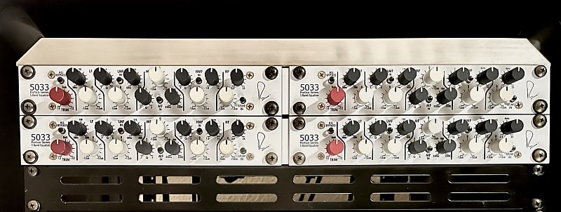 2 x Rupert Neve Designs Portico 5033 EQ w/ Horizontal Rack | Reverb
