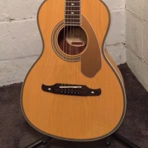Fender Ron Emery Loyalty Parlor Butterscotch Blonde acoustic | Reverb