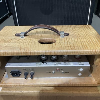 Unknown / Home-made Tube Guitar Amplifier Head + 1x12 112 | Reverb