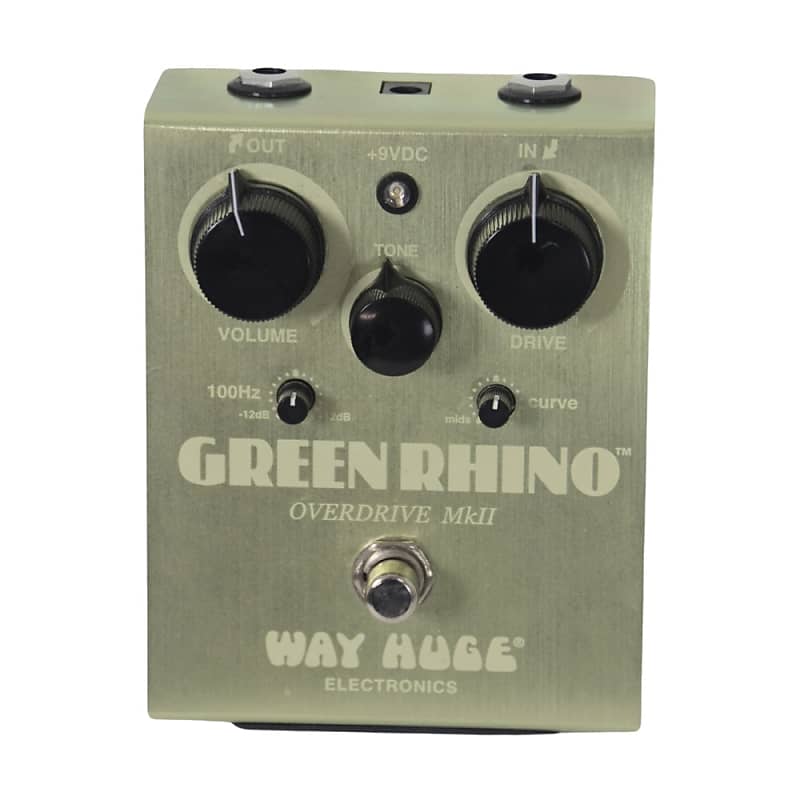 Used Way Huge Green Rhino Mk II Overdrive Pedal | Reverb