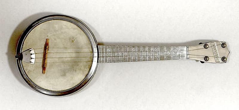 Dixie Banjo Ukulele - Banjolele 1950's - Metal | Reverb