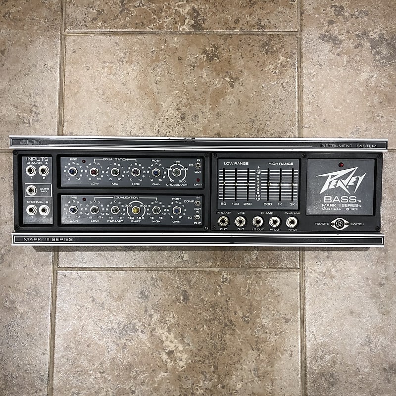 1980s Peavey Bass Mark III Series 400 Preamp Module | Reverb