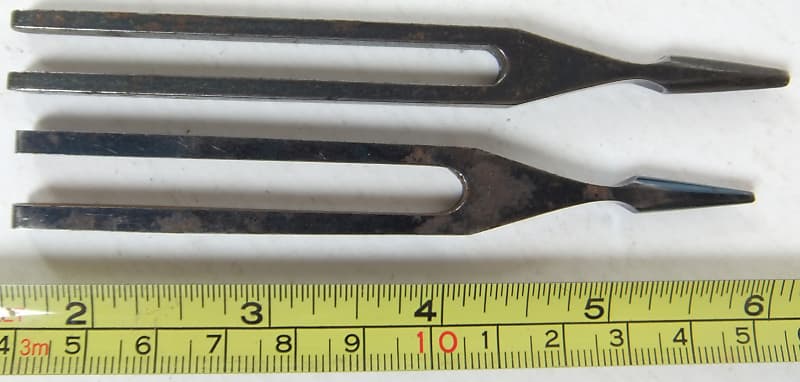 RARE, VINTAGE JOHN WALKER PROFESSIONAL STEEL TUNING FORKS, A | Reverb
