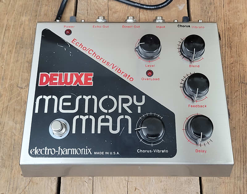 Electro-Harmonix Deluxe Memory Man Analogman Mod Large Box | Reverb