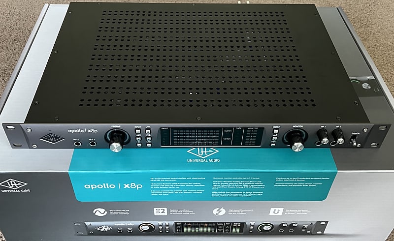 Universal Audio Apollo x8p 16x22 Thunderbolt 3 Audio | Reverb
