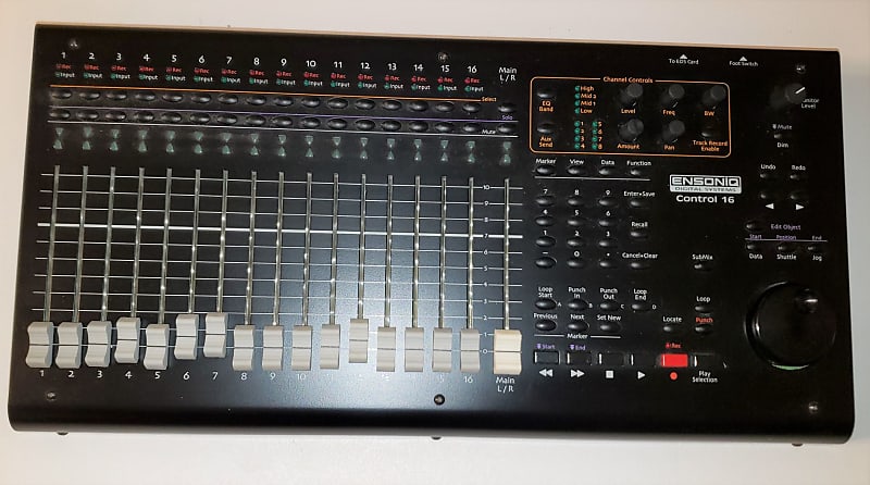 Control 16 Interface for Ensoniq EMU Paris DAW | Reverb Control 16 Interface for Ensoniq EMU Paris DAW | Reverb