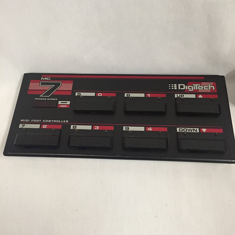 Digitech MC-7 Midi Foot Controller | Reverb