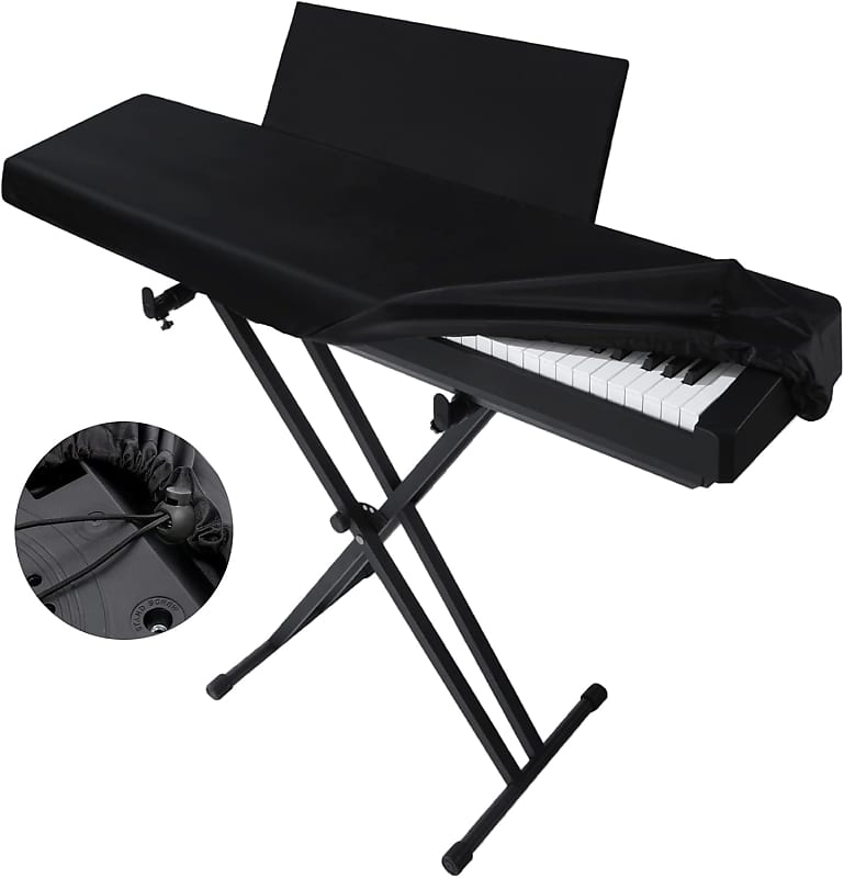 Piano Keyboard Dust Cover, Water Proof Stretchy Electric | Reverb