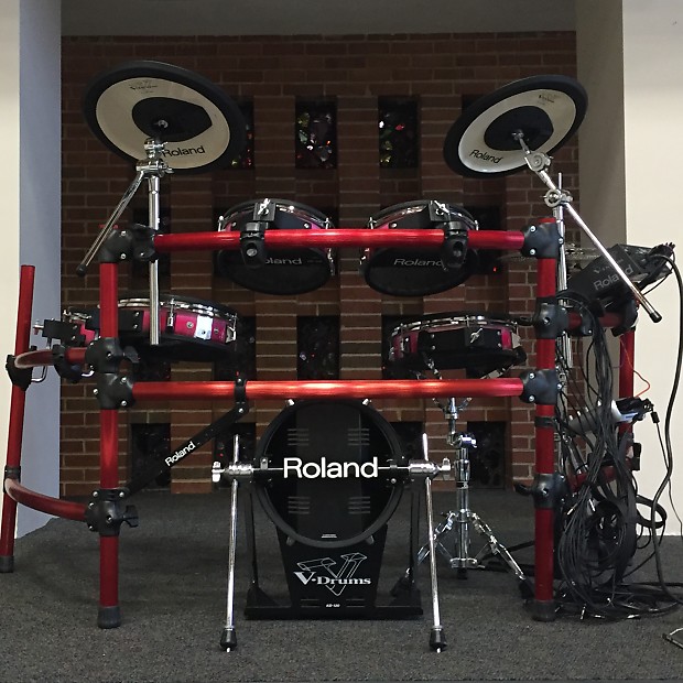 Roland TD-10 V-Drum Session Kit Vintage Red Burst | Reverb
