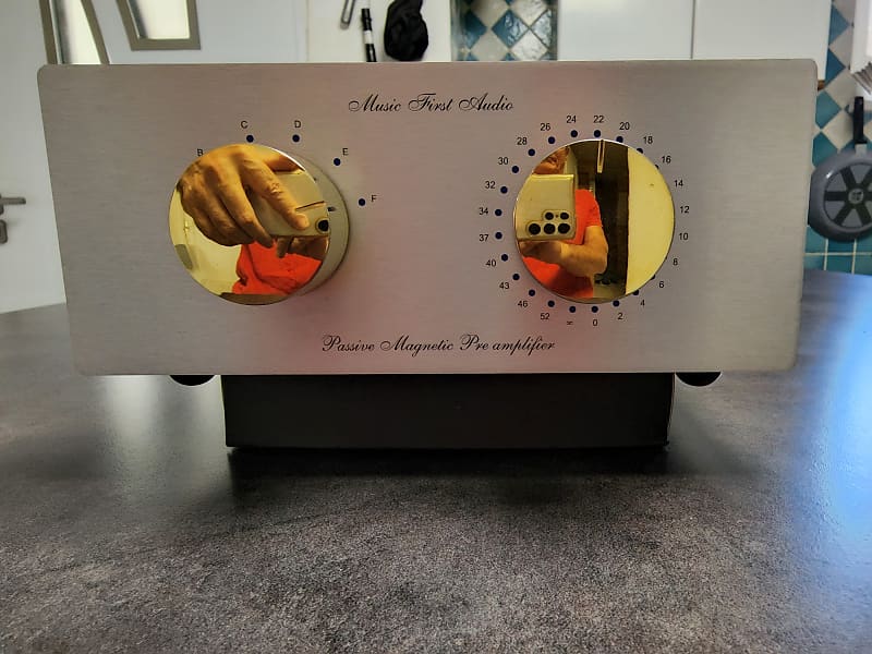 MUSIC FIRST AUDIO Passive Magnetic pre amplfier Argent | Reverb