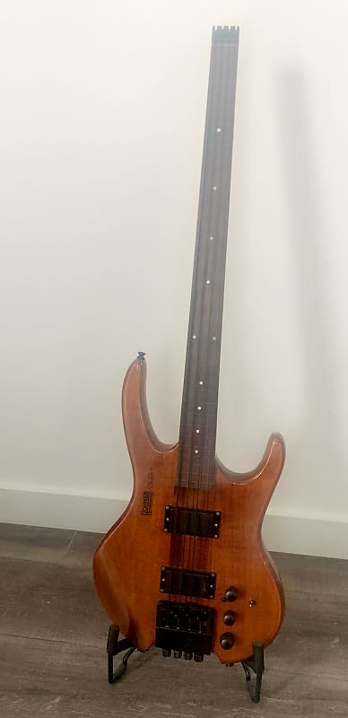 Hohner The Jack Headless Bass 1987 - wood | Reverb