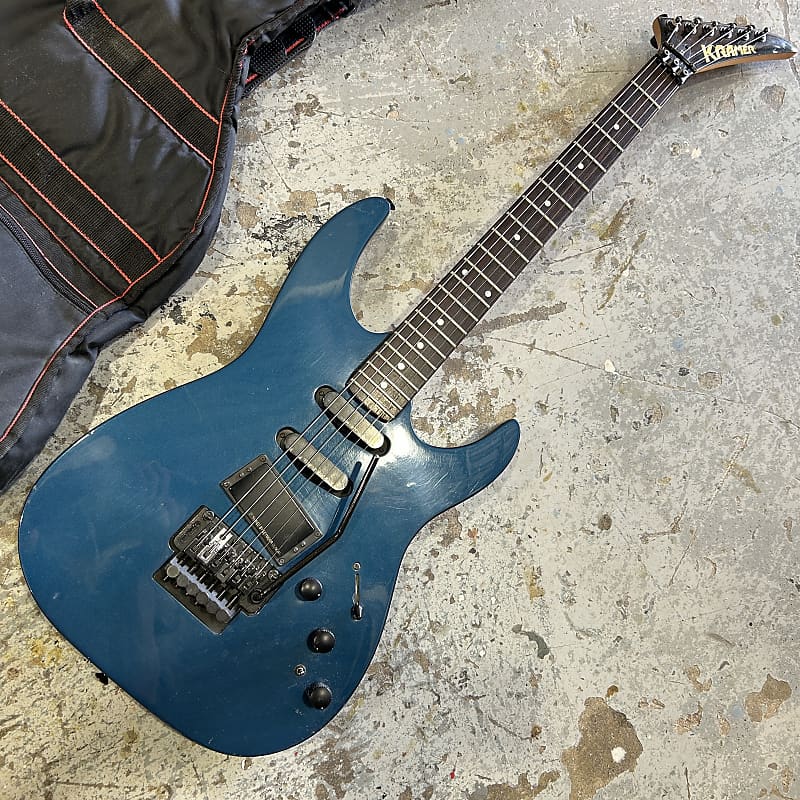 Kramer Striker 605ST Late 80’s - Blue | Reverb
