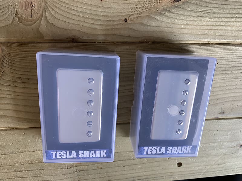 IronGear Tesla Shark Alnico II Nickel Covered Humbucker | Reverb UK