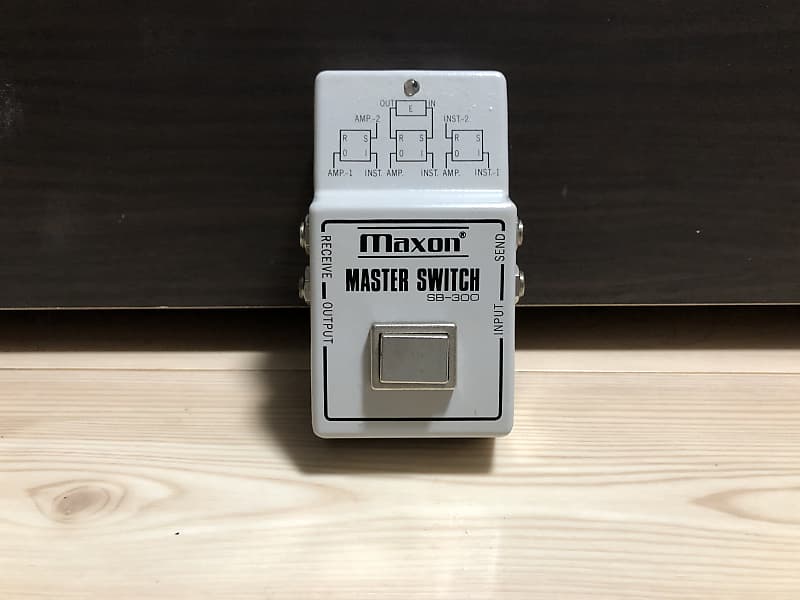 Maxon SB-300 Master Switch White | Reverb Australia