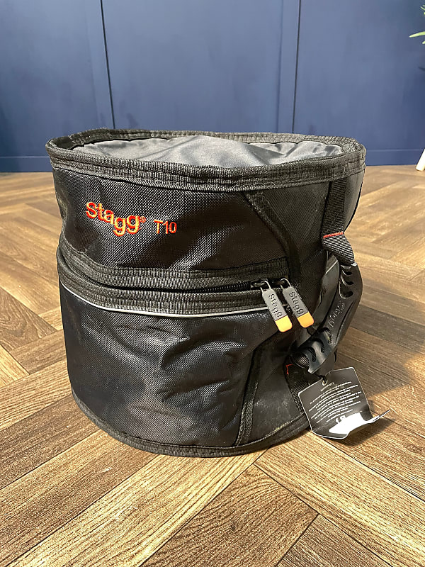 Stagg 10”x9" Tom Drum Lined Soft Case Bag #LH4 | Reverb