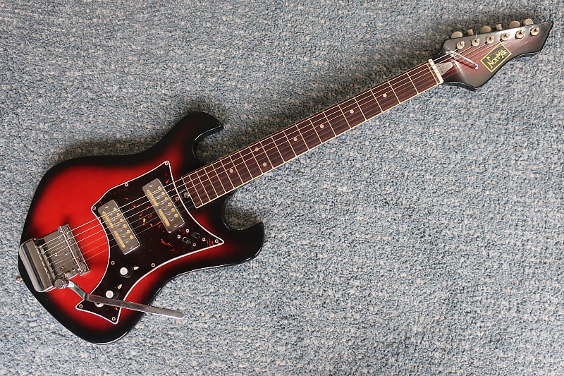 Vintage 1960s Teisco Norma 2 Pick Up Rare Shape & Design | Reverb