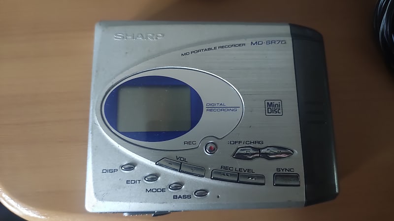 Sharp MD-SR70 2000's - Silver | Reverb