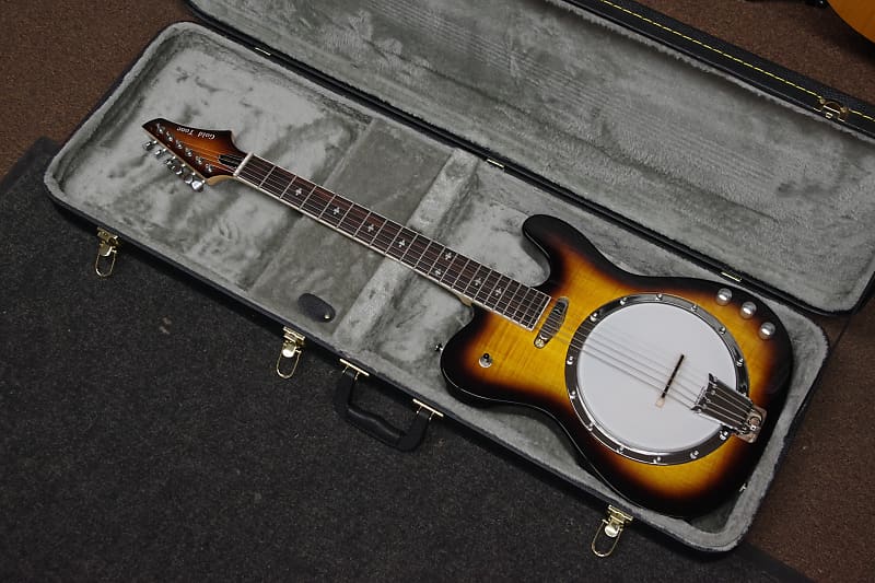 Gold Tone ES-Banjitar 6 string electric solid body banjo - | Reverb