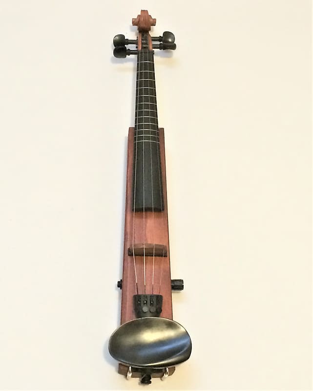 Violin. Electric travel fiddle with low profile frets. 1/2 | Reverb