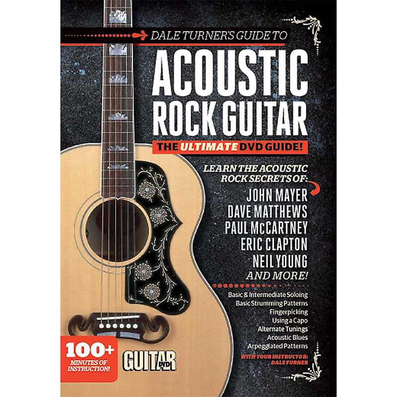 Alfred Guitar World: Dale Turner's Guide to Acoustic Rock DVD | Reverb