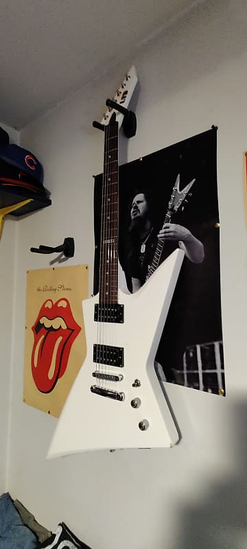 LTD/ESP EXPLORER EX-50 1990's WHITE | Reverb