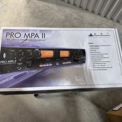 ART Pro MPA II 2-channel Tube Microphone Preamp | Reverb