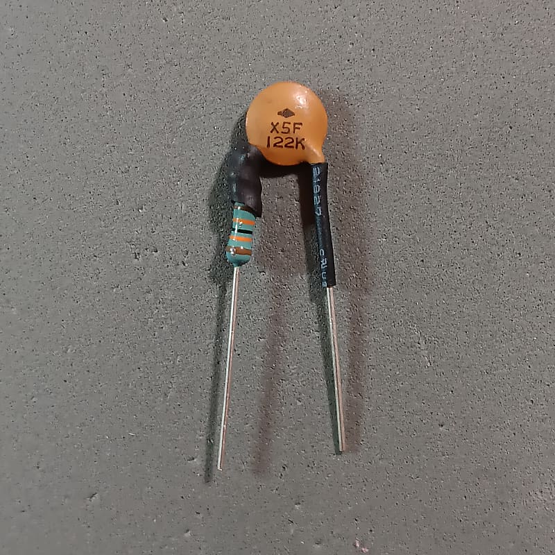 TREBLE BLEED "KINMAN Spec DarkArt V" 1.2nF Centralab Ceramic | Reverb