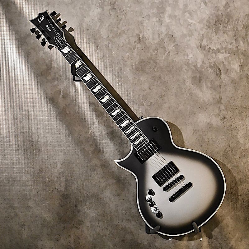 ESP Left Handed LTD EC-1000T 2019 Silver Burst Lefty Guitar | Reverb