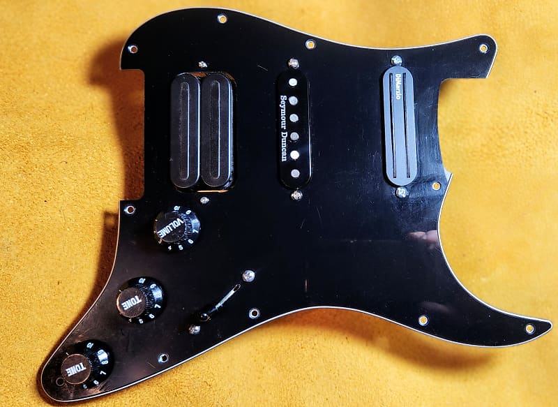 DiMarzio & Seymour Duncan Loaded Pickguard//Premium | Reverb