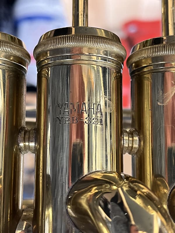 Yamaha YBB321 4-Valve BB Tuba with Protec Soft Case - Lacquer | Reverb