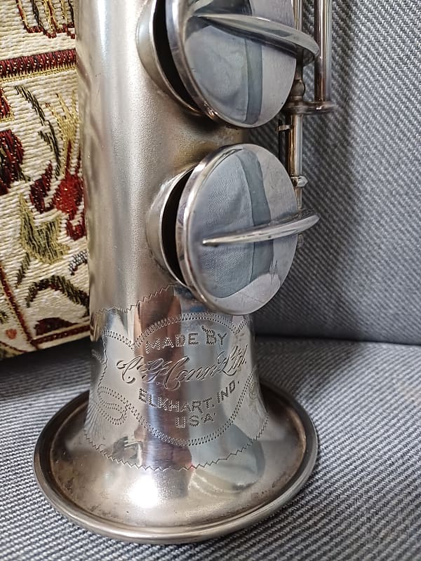 C.G. Conn New Wonder II Silver Plated Soprano Saxophone | Reverb UK