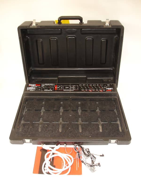 SKB Stagefive Powered Pedal Management Pedalboard with Case | Reverb